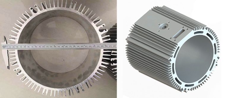3003 Aluminum Motor Housing Extrusion Supplier - CHAL