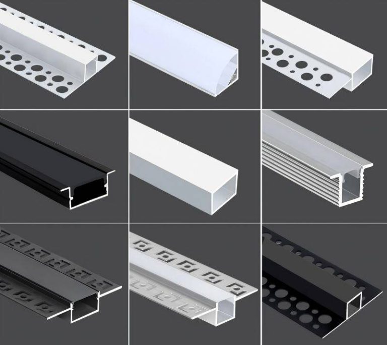 Common Aluminum Channel Shapes in Electrical, Lighting, Structural ...
